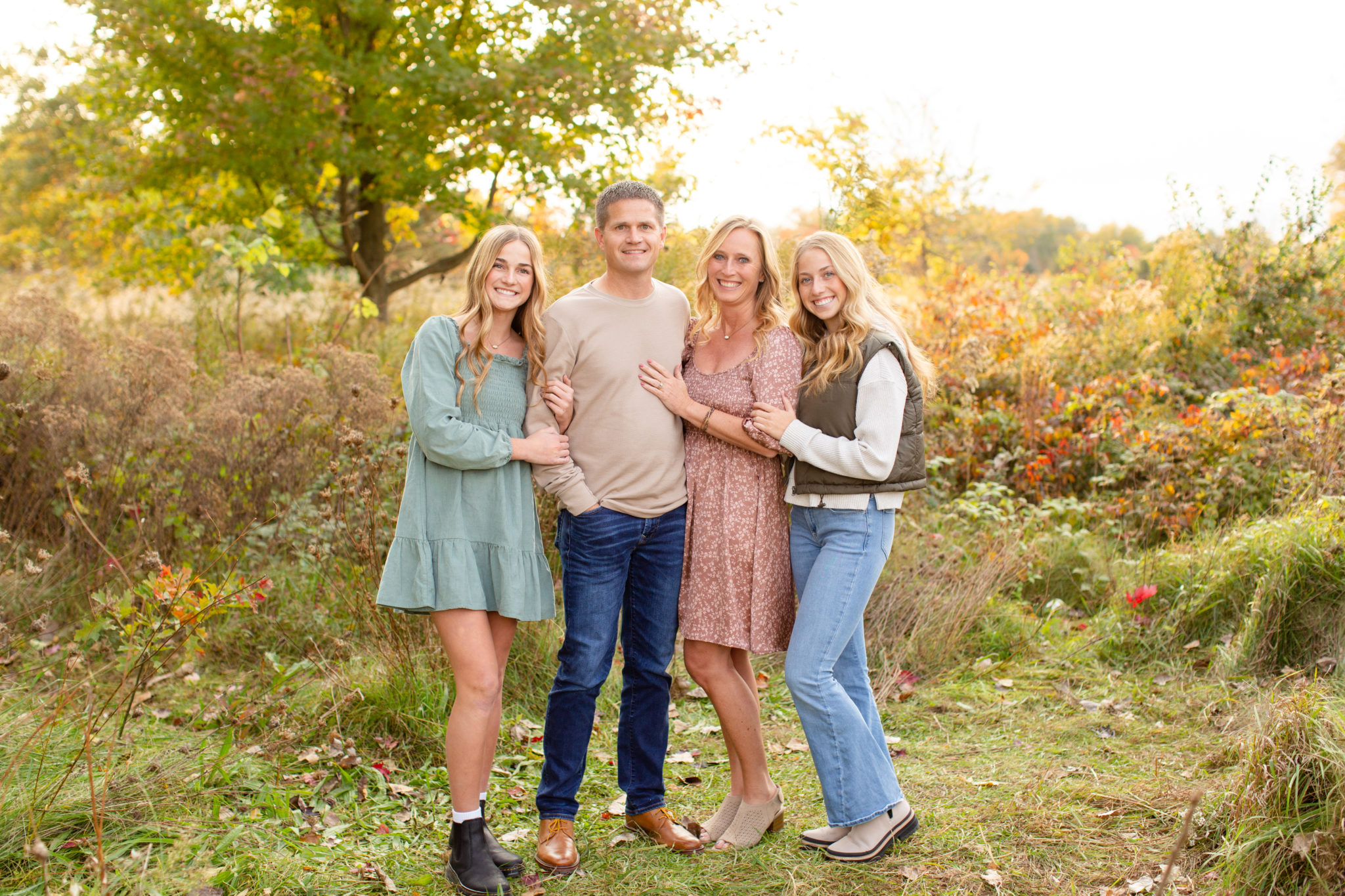 Fall Family Photos in Fort Wayne for the Sipe Family